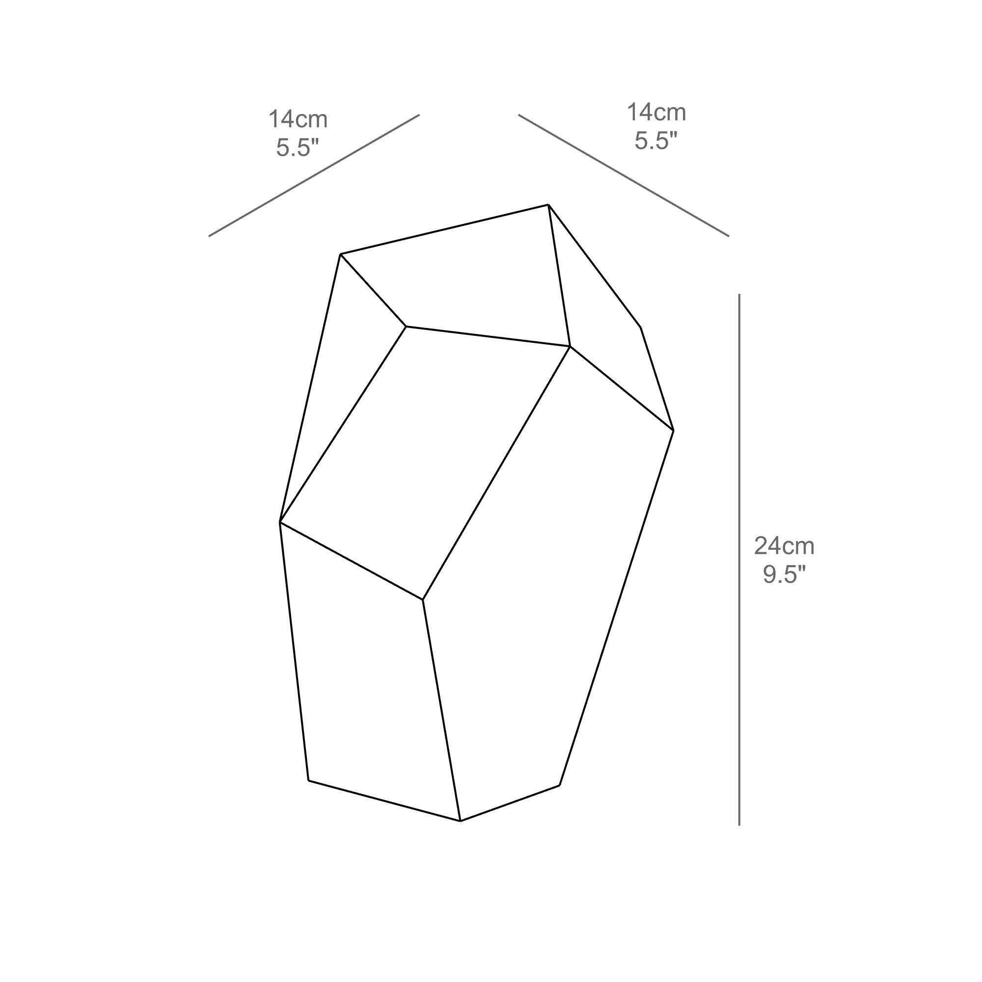 Paper Sculpture Digital PDF Template PRISM 1 Instant - Etsy