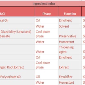 Formula Creation and Costing Template for Cosmetics - Etsy
