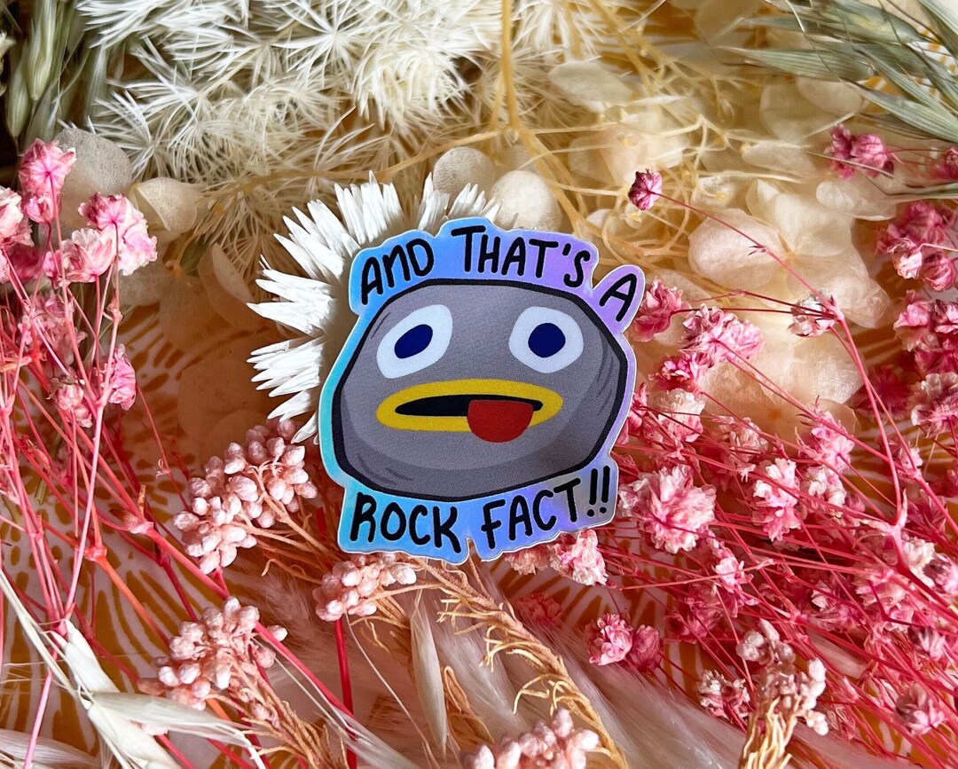 Over the Garden Wall Rock Fact Holographic Sticker, Greg, OTGW, Decal ...