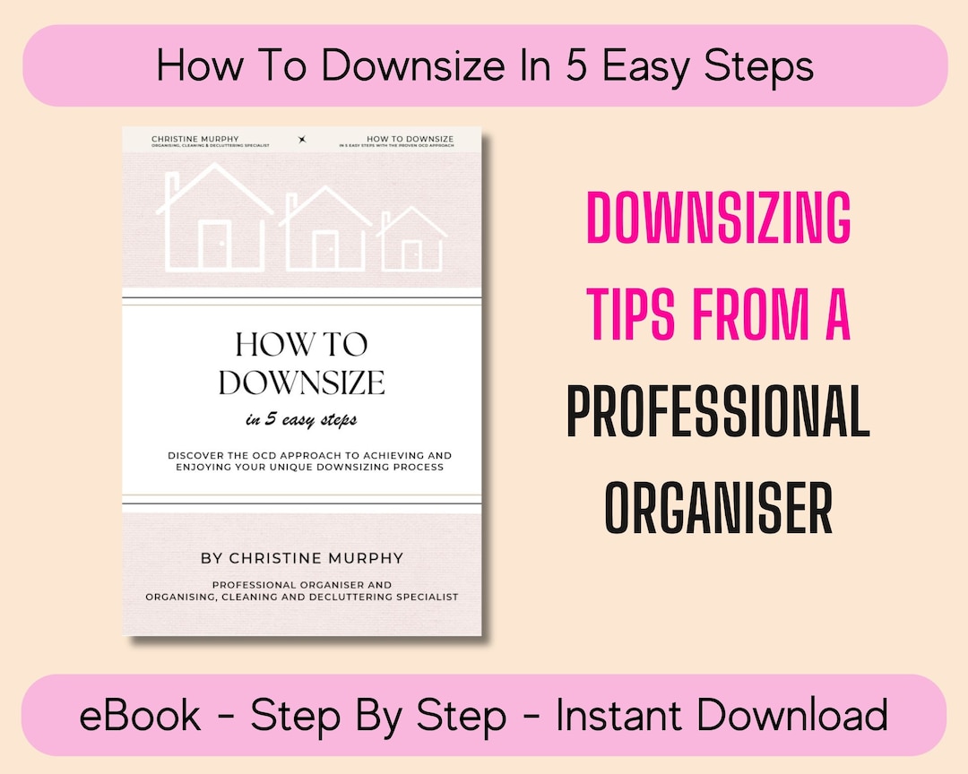 How to Downsize in 5 Easy Steps Ebook - Etsy Australia