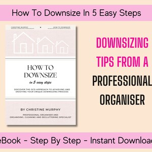 How to Downsize in 5 Easy Steps Ebook - Etsy Australia