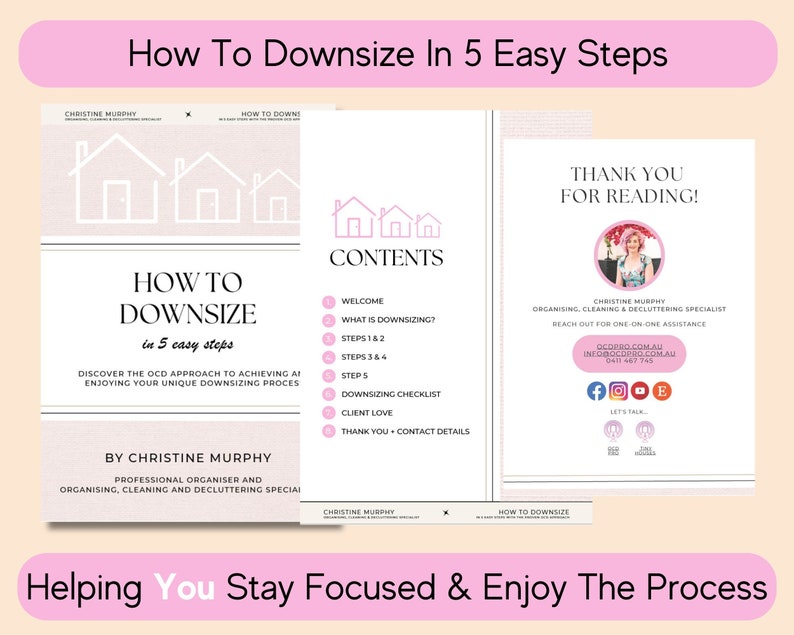 How to Downsize in 5 Easy Steps Ebook - Etsy Australia