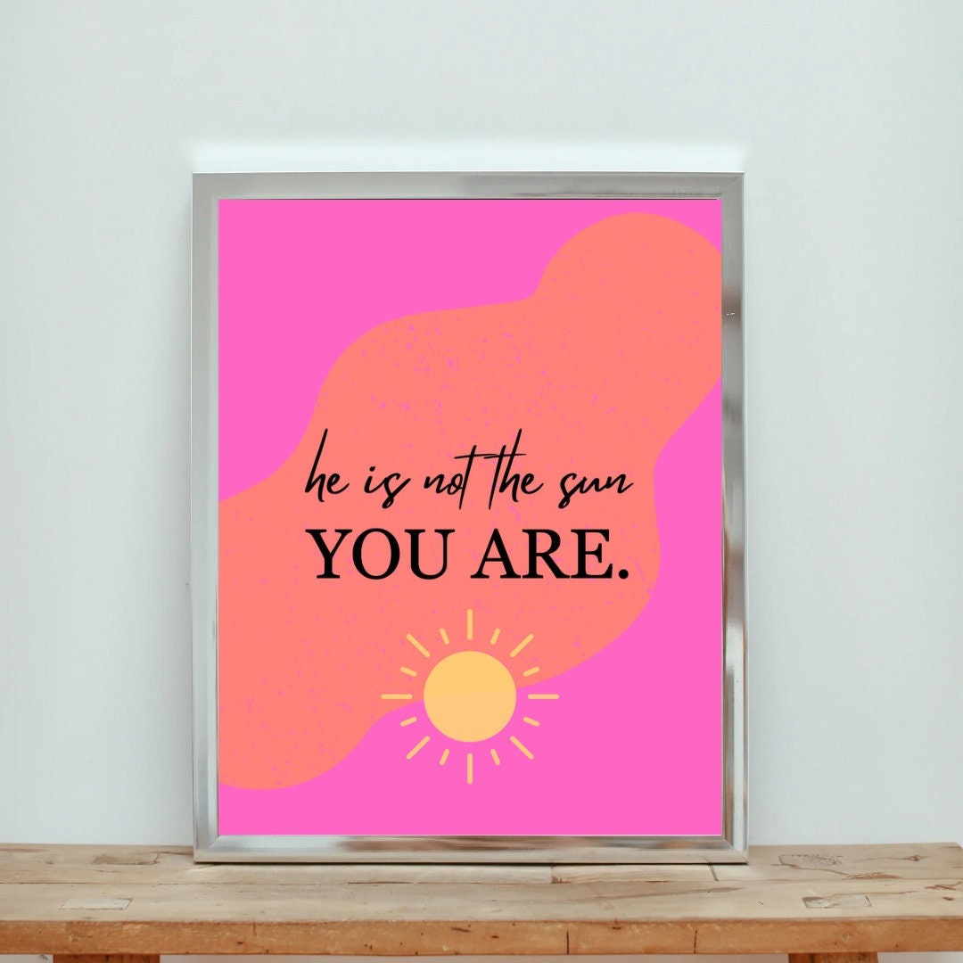 He is Not the Sun 8x10 Grey's Anatomy Wall Art Meredith and Cristina ...