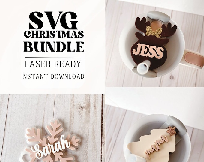 Stanley Topper SVG Complete Bundle | Laser Ready | Name Plate SVG ...