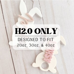 Stanley Topper SVG | Laser Ready | Easter Bunny Name Plate SVG ...