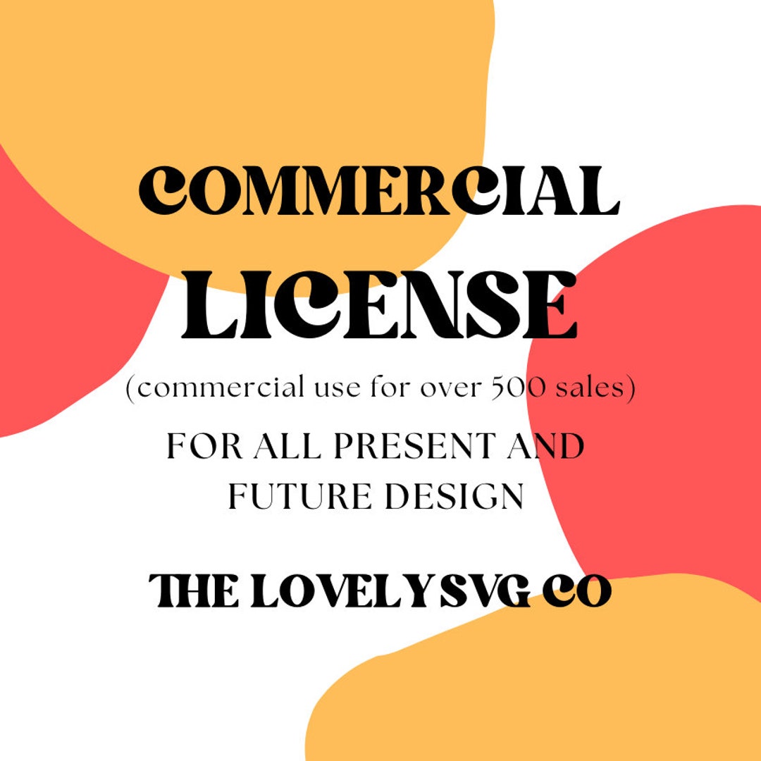 Extended Commercial License - Etsy