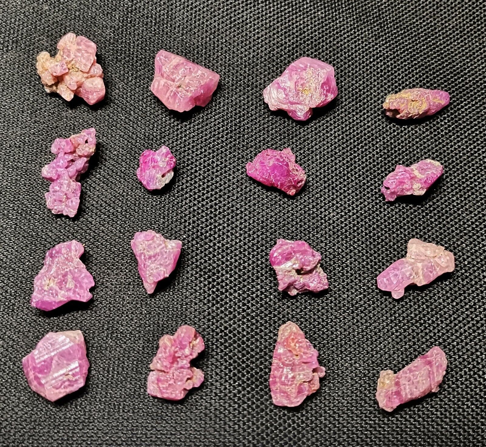 Lot of Raw Rubies From Vietnam Yen Bai 97.8ct Rough Gemstones Red Pink ...