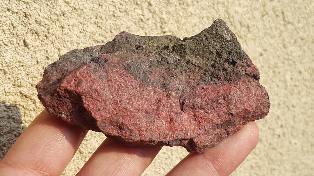 Genuine Cinnabar From Almaden Mine Spain 154 Gr Mineral Rare Spain ...