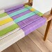 Hand Rest Woven Bench Multi Colors - Etsy