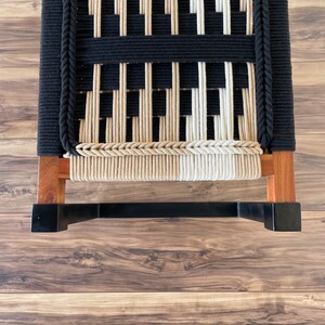 Woven Stool, Boho Modern Stool, Charpai Stool, End Bench, Side Bench ...