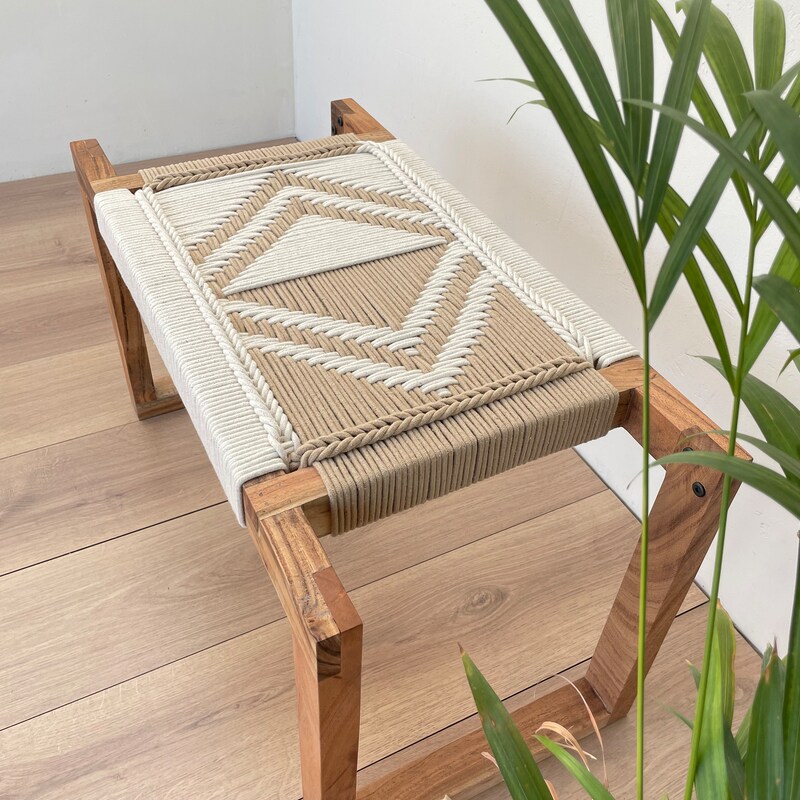 Woven Stool - Etsy