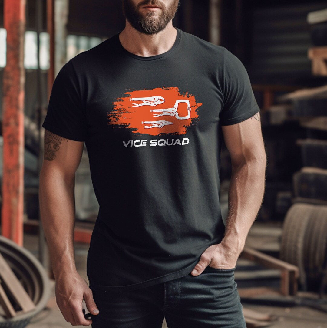 Vice Squad Vice Grips T-shirt for the Handyman, Diyers, Plumbers ...