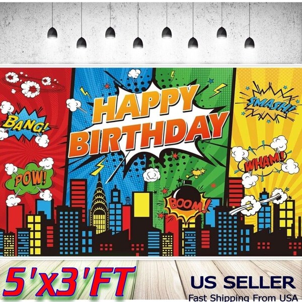 Comic Book Party - Etsy