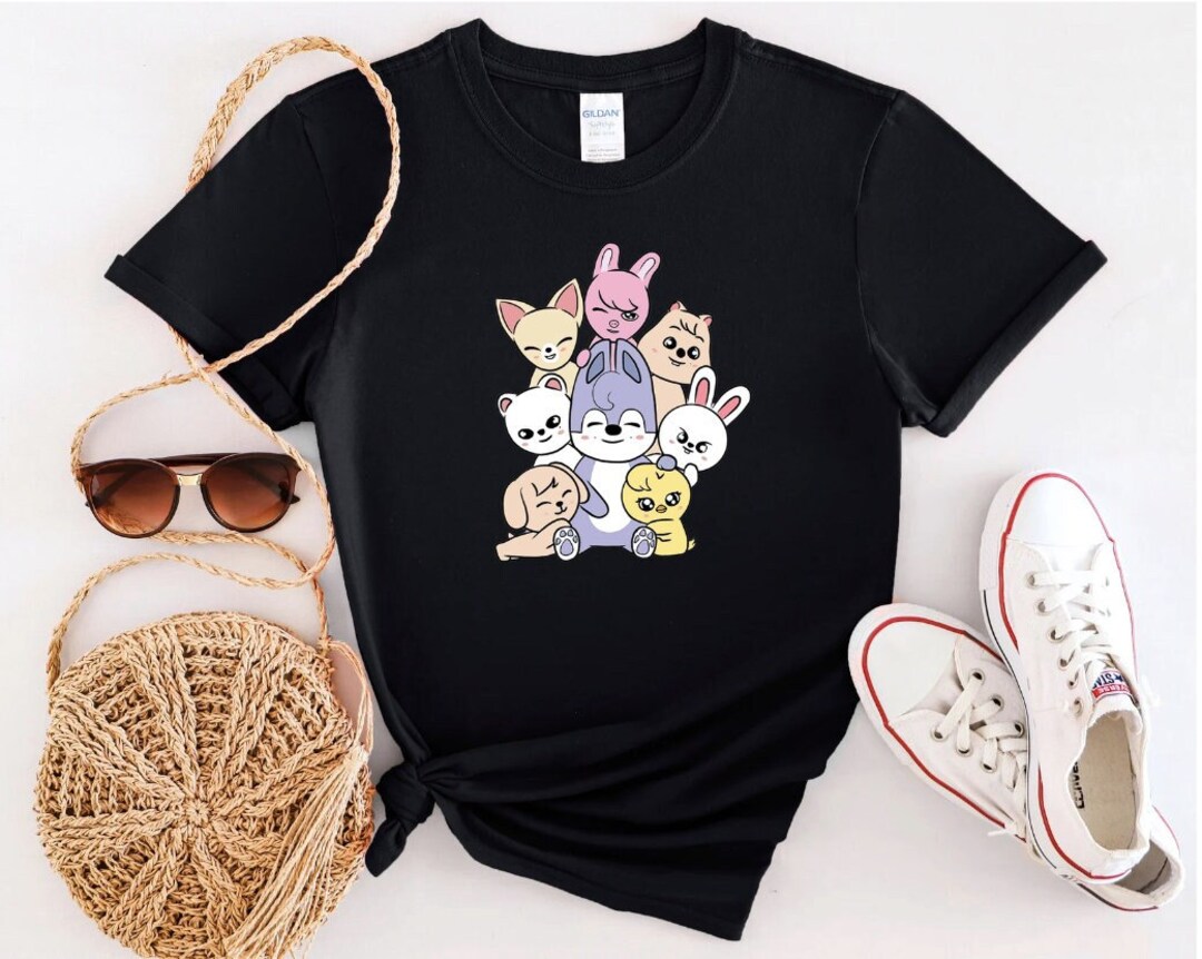 Skzoo Characters Shirt, Kpop Group Merch, SKZ Concert Apparel SKZ ...