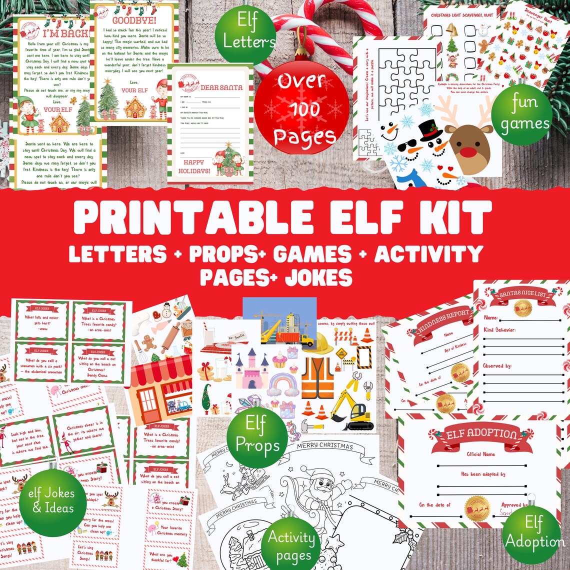 Elf Kit Printable Instant Download - Etsy