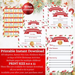 Elf Kit Printable Instant Download - Etsy