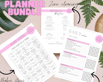 Flylady Routine & Cleaning Schedule Printable PDF, Flylady Zone ...