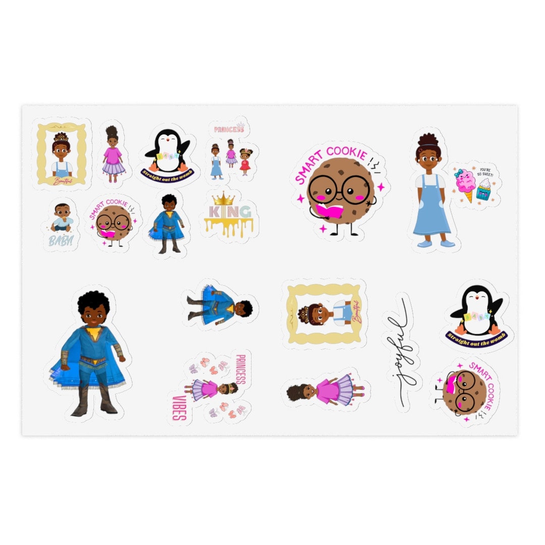Sticker Sheets Fav Characters - Etsy