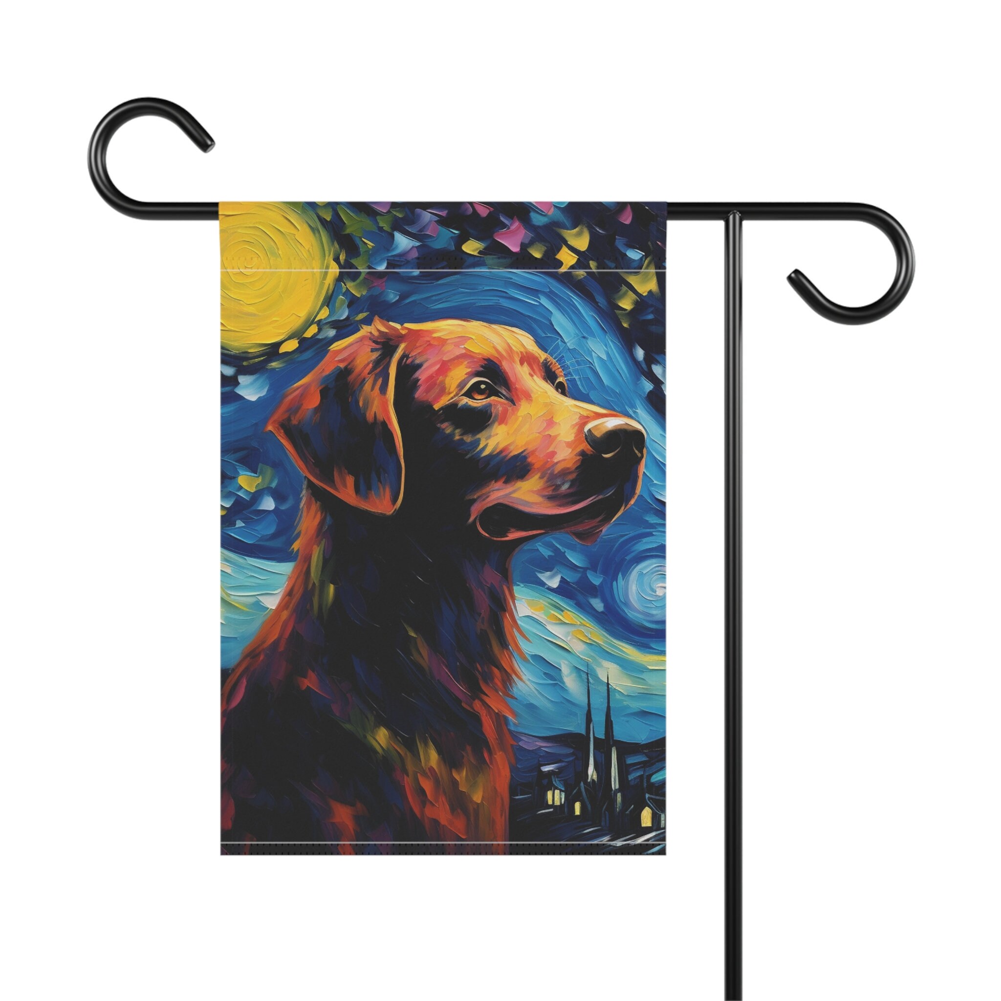 Chocolate Lab Yard Flag Garden Sign Yard Sign Garden - Etsy Australia