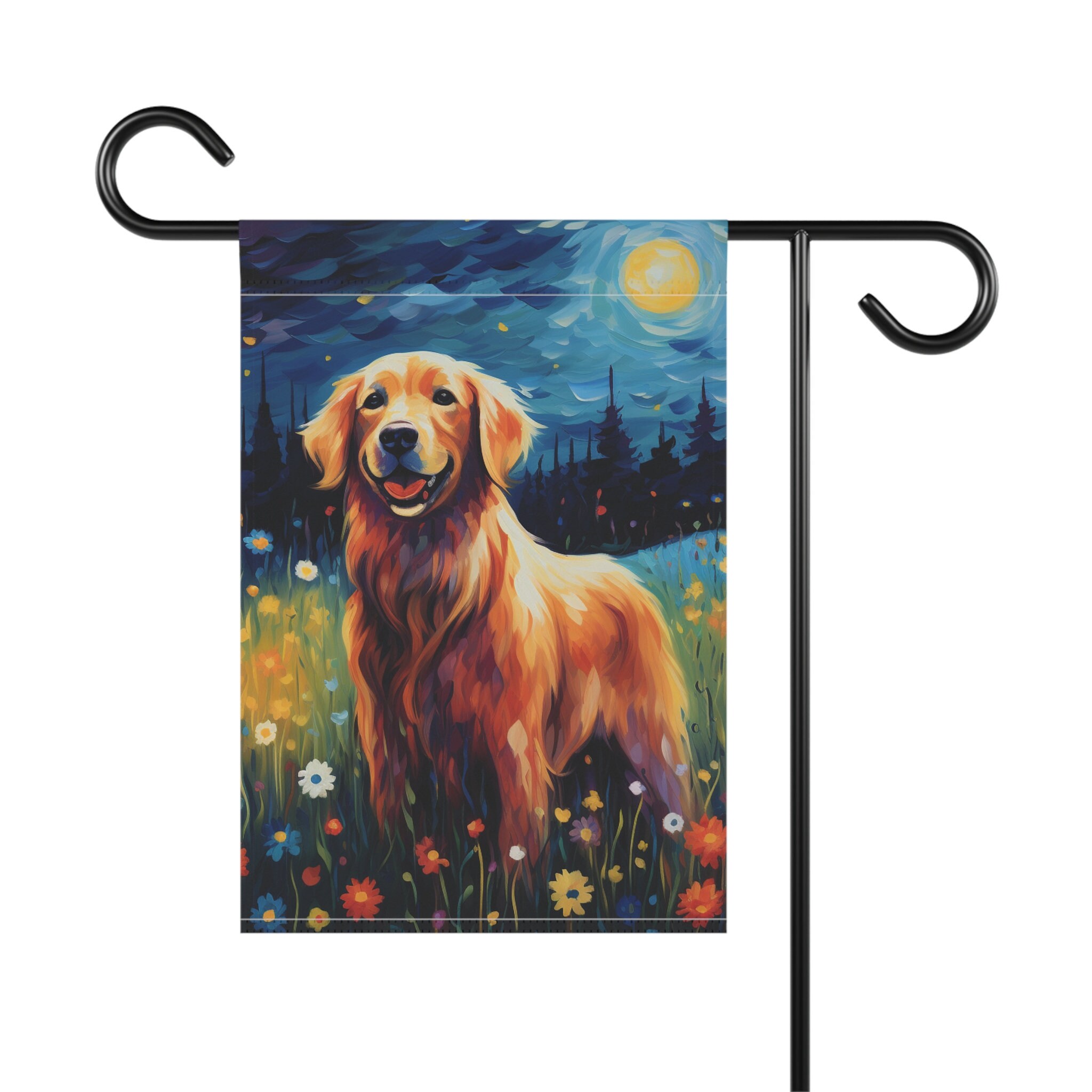 Golden Retriever Cute Dog Gift, Garden Sign Dog, Dog Garden Decor ...