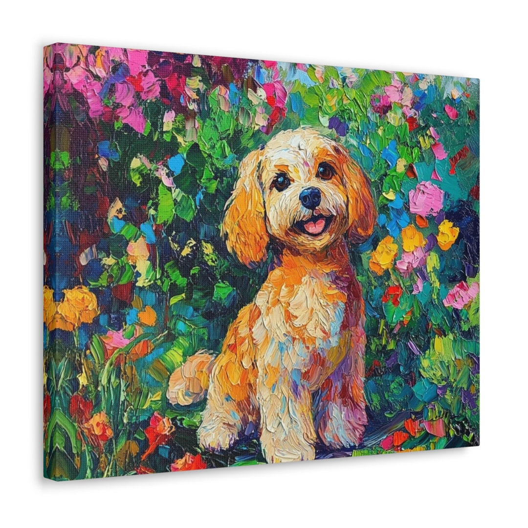 Gift for Cockapoo Moms ,dog Wall Art, Cute Canvas of Cockapoo, Cockapoo ...