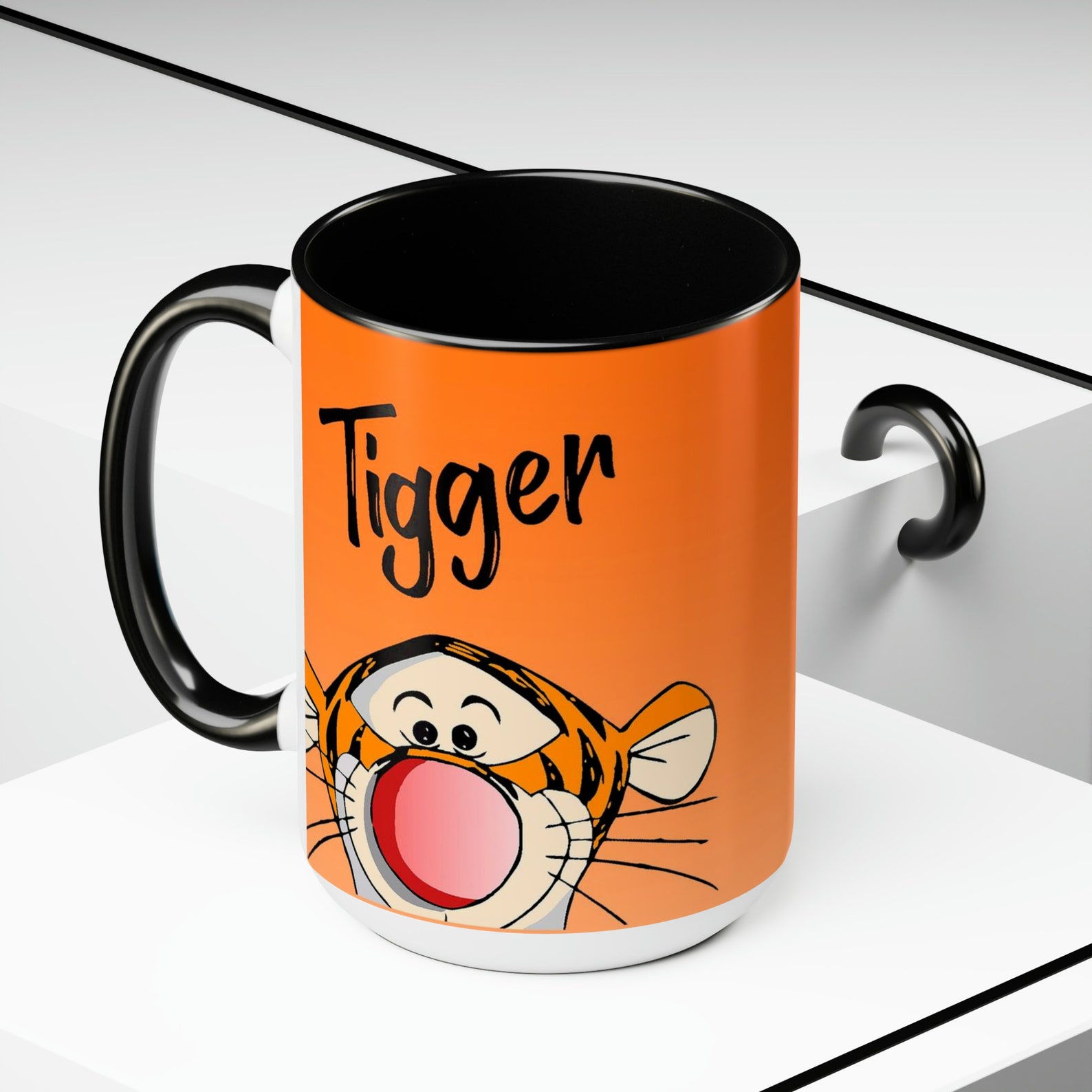 Tigger Two-tone Coffee Mugs, 15oz - Etsy