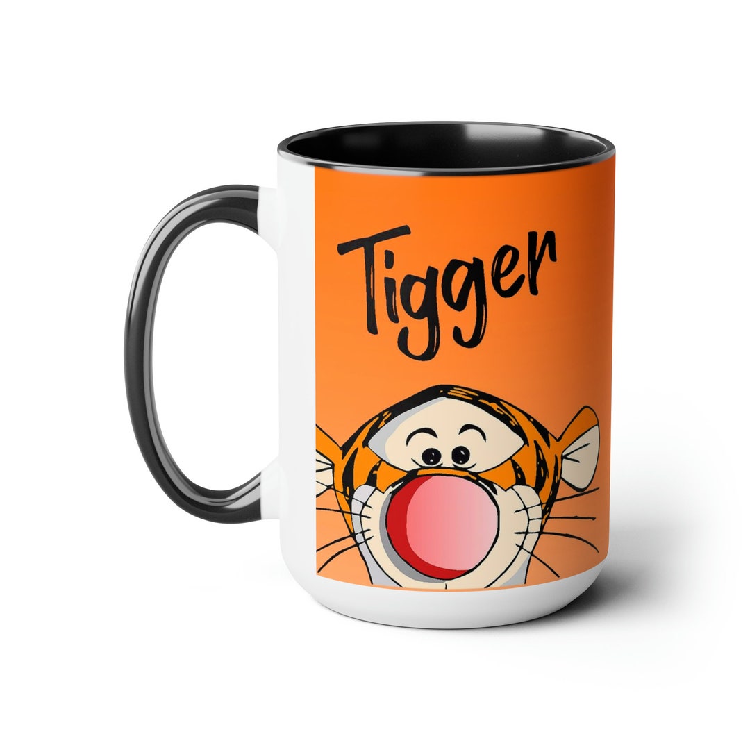 Tigger Two-tone Coffee Mugs, 15oz - Etsy