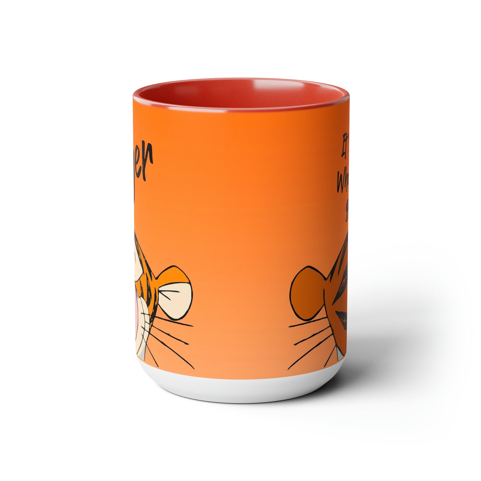 Tigger Two-tone Coffee Mugs, 15oz - Etsy