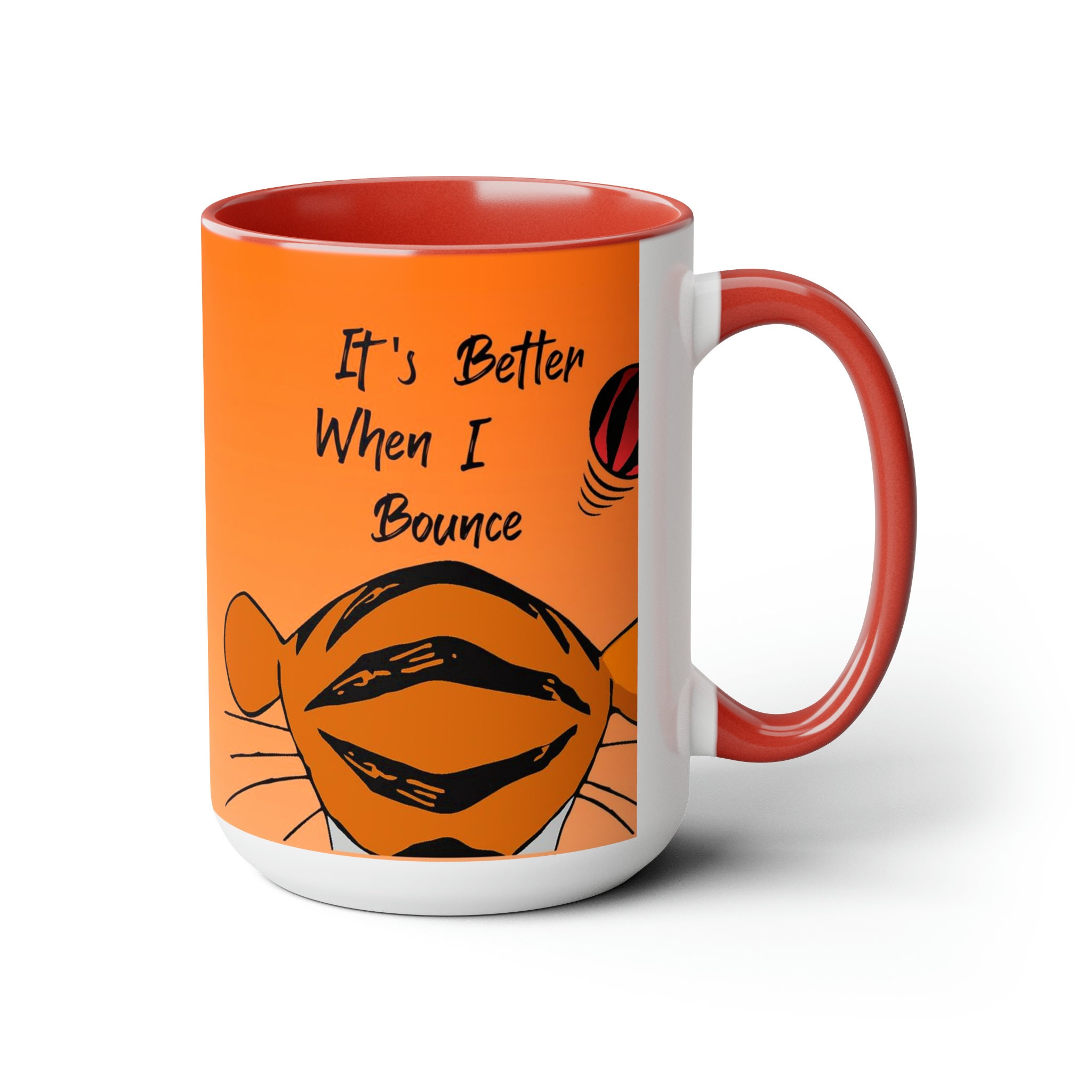 Tigger Two-tone Coffee Mugs, 15oz - Etsy