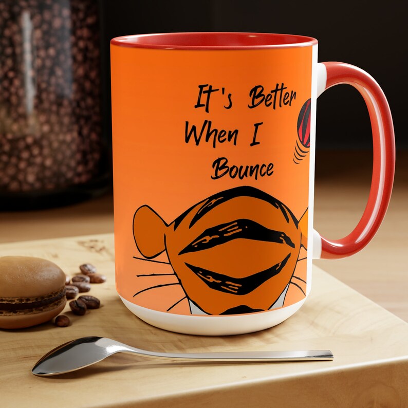 Tigger Two-tone Coffee Mugs, 15oz - Etsy
