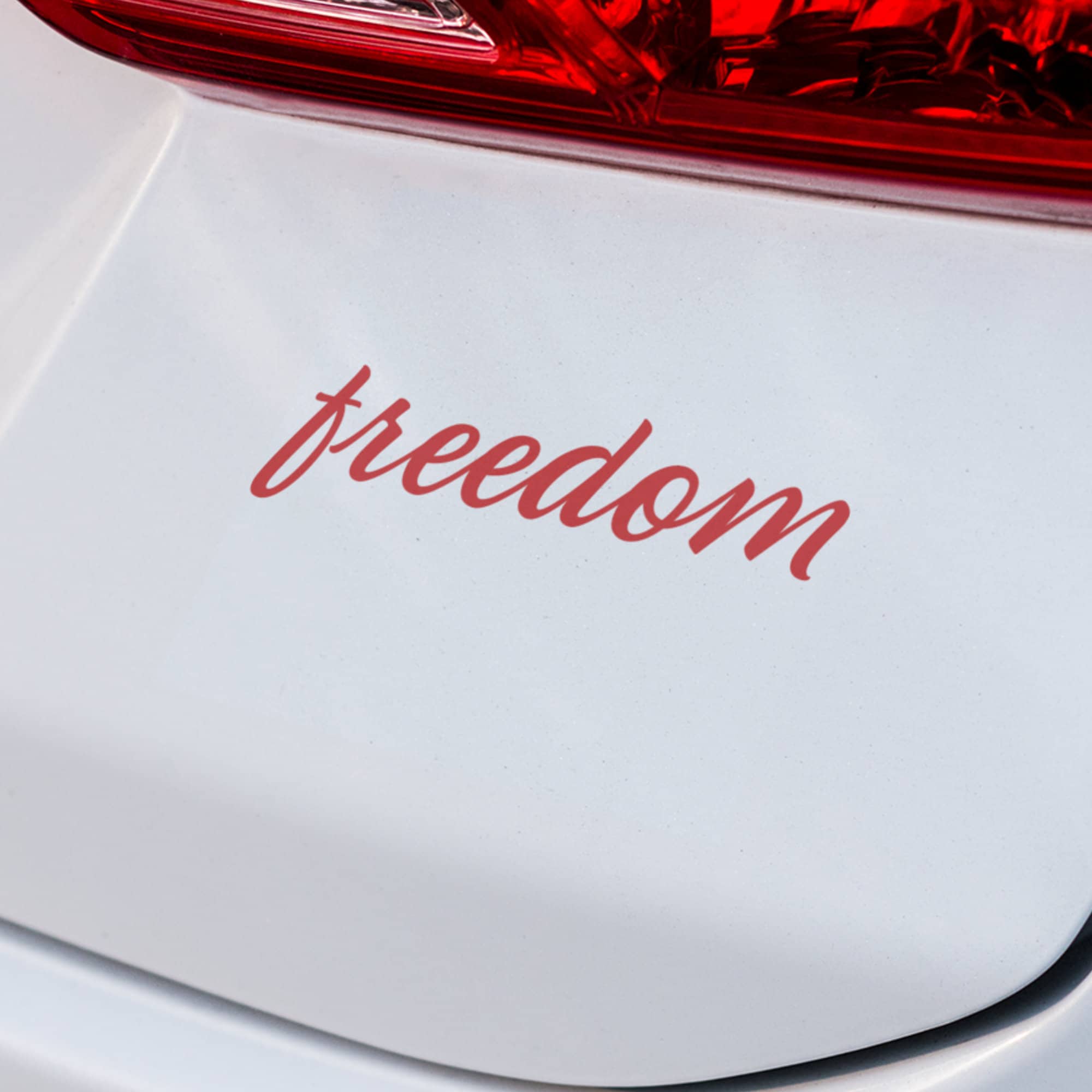 Freedom script Decal VINYL DECAL Freedom Decal Script - Etsy