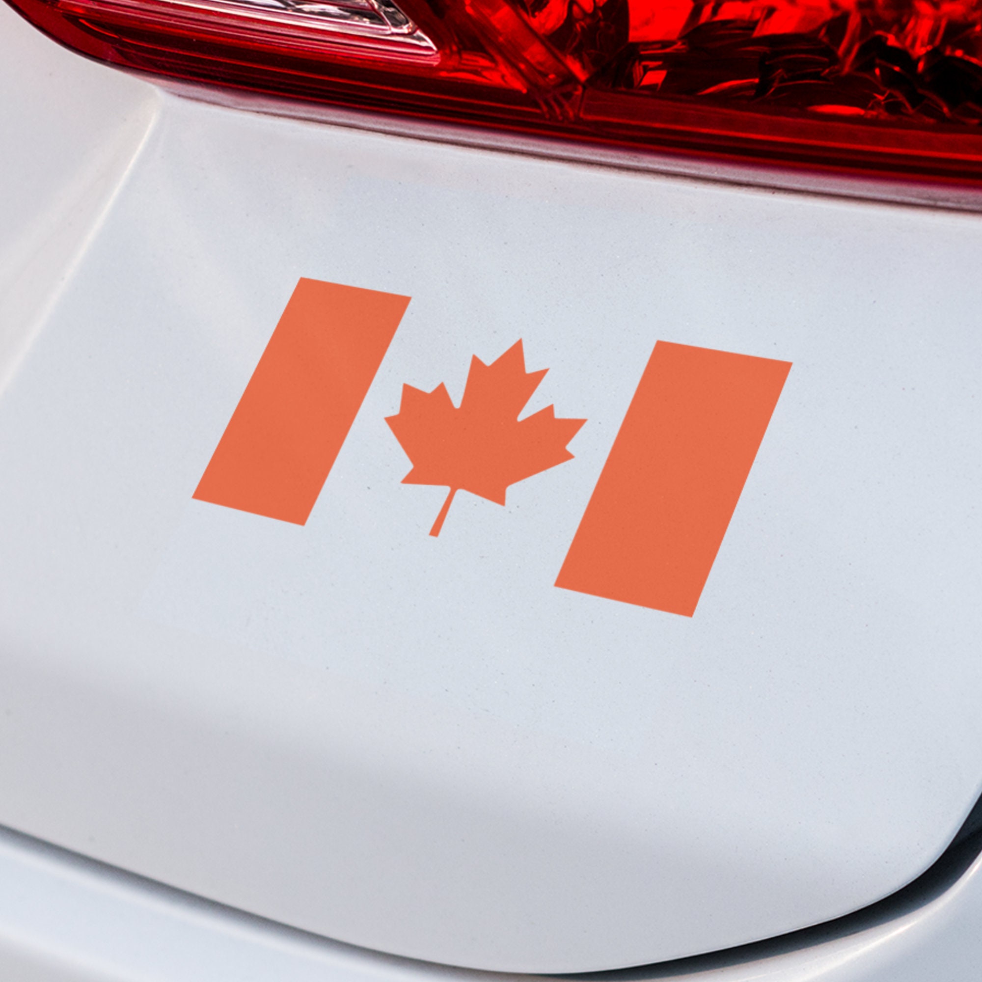 Canada Flag Decal VINYL DECAL Car Decal Canadian Flag - Etsy Canada