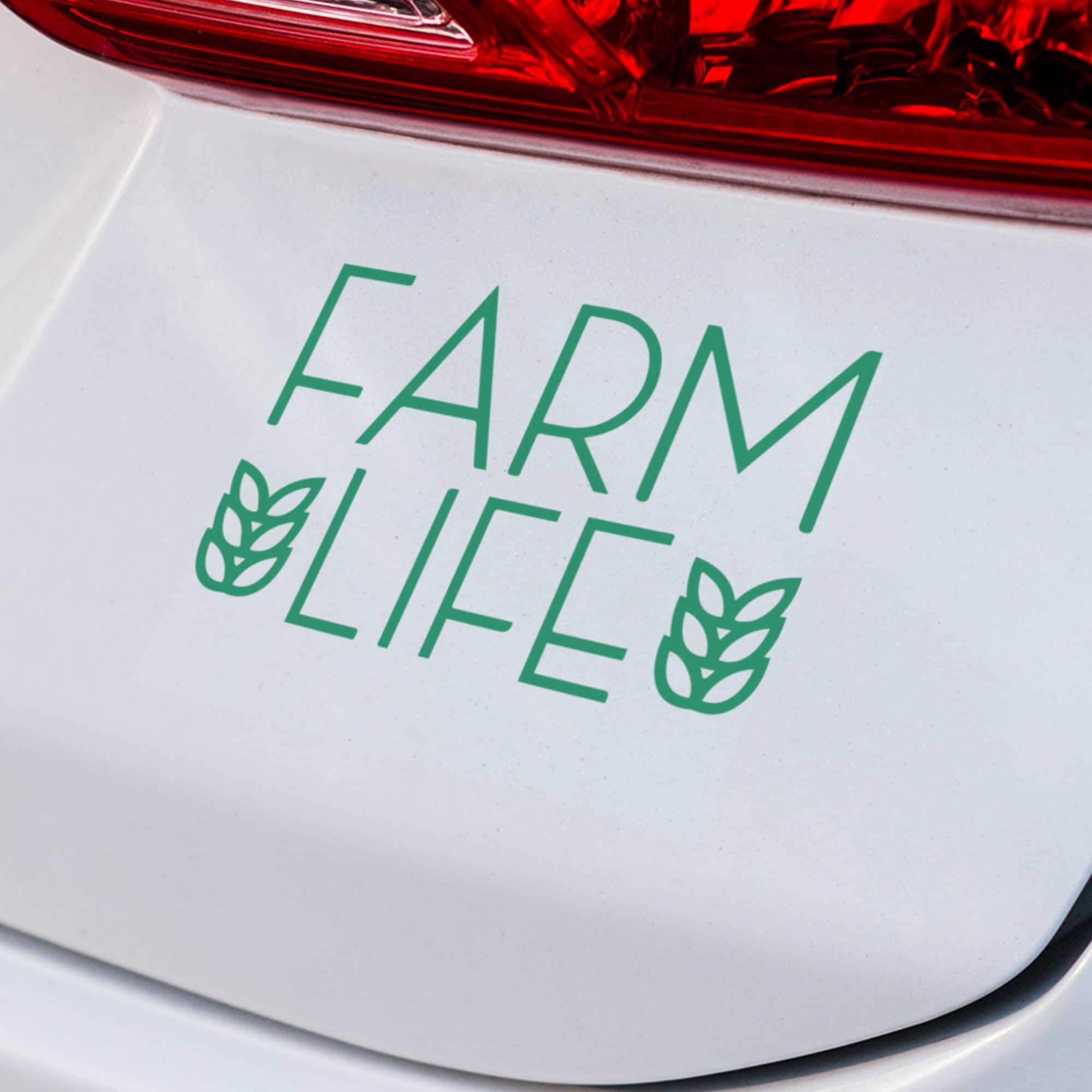 Farm Life Decal VINYL DECAL Farm Decal Farming Decal Car Decal Laptop ...