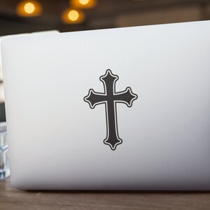 Christian Cross Decal | VINYL DECAL | Cross Decal | Religious Decal ...