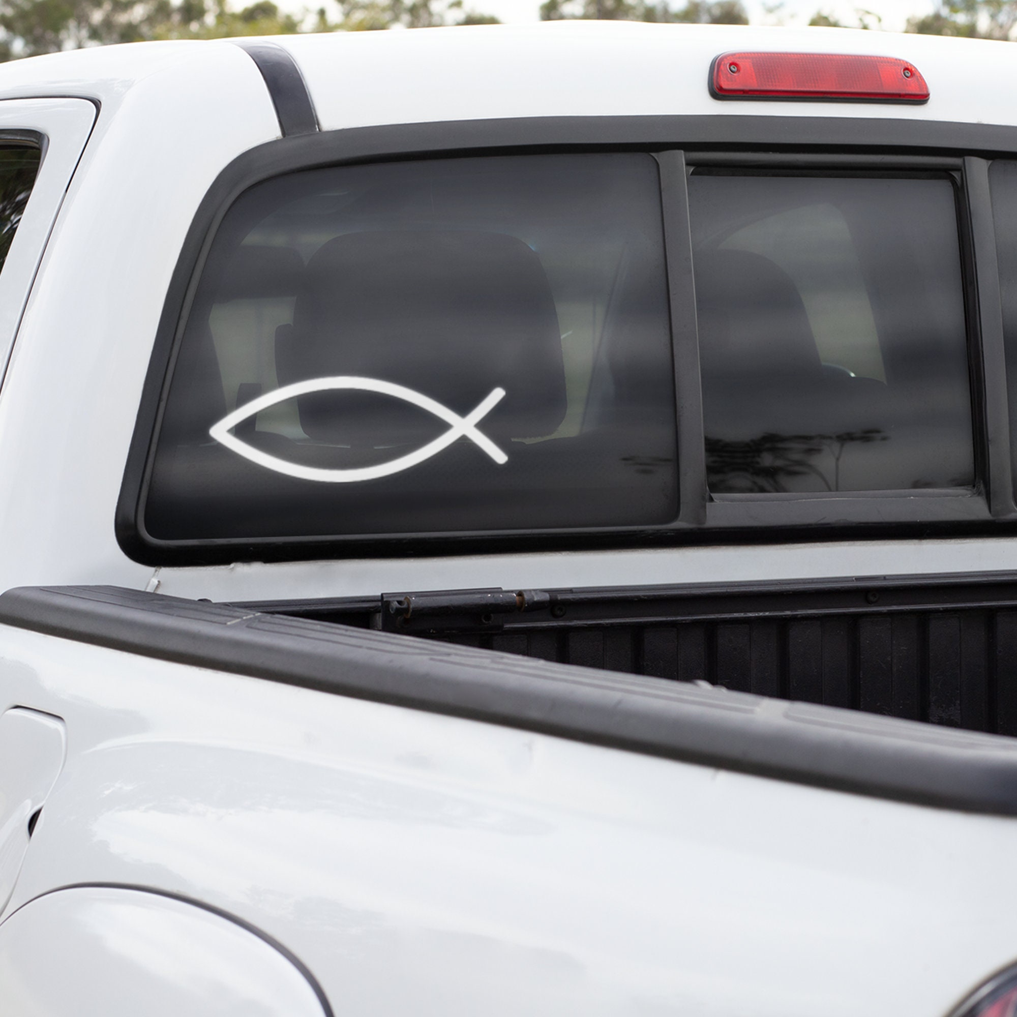 Jesus Fish Sticker VINYL DECAL Car Decal Jesus Fish - Etsy