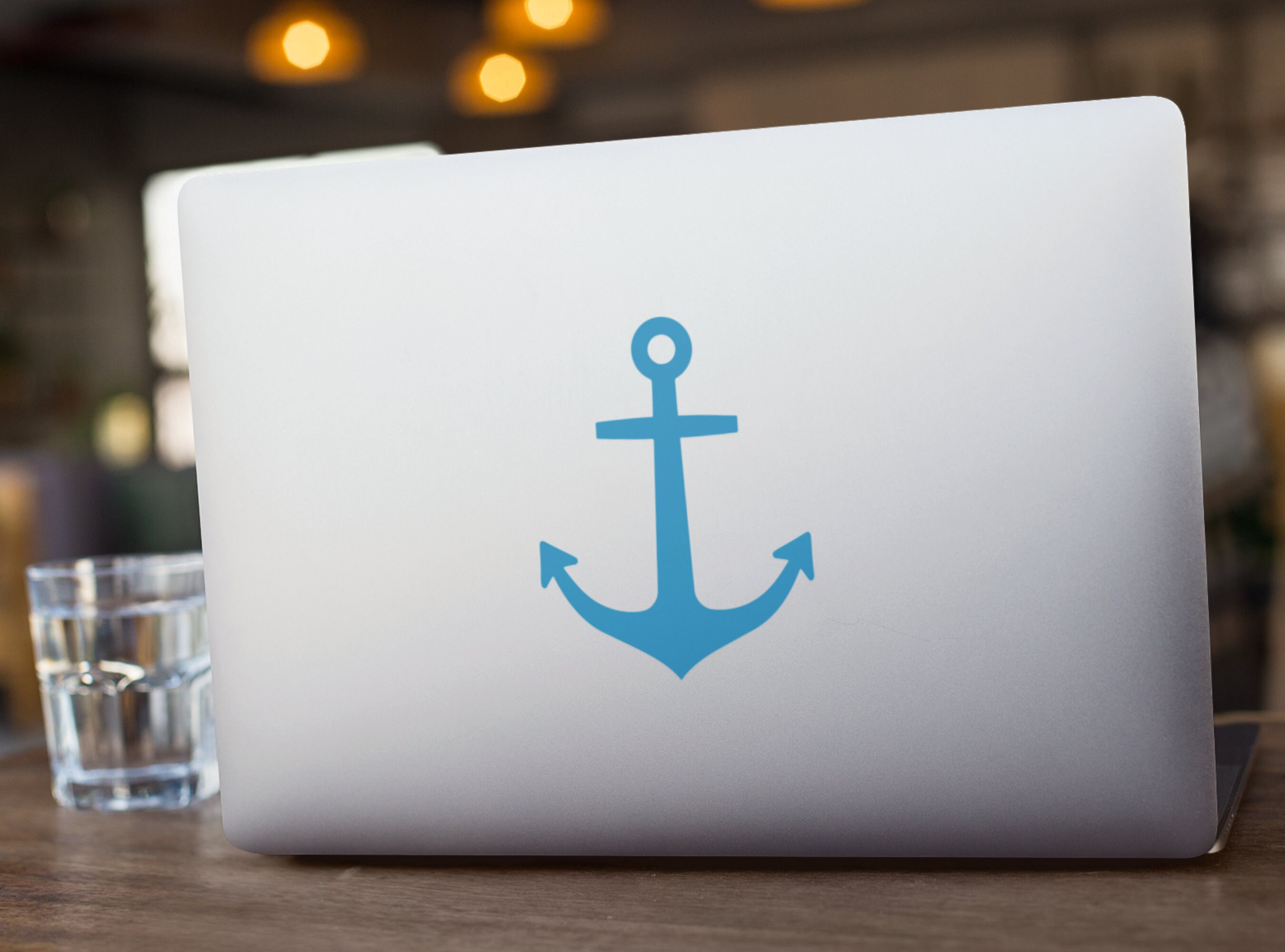 Anchor Decal VINYL DECAL Boat Anchor Decal Ship or Boat Decal Car Decal ...