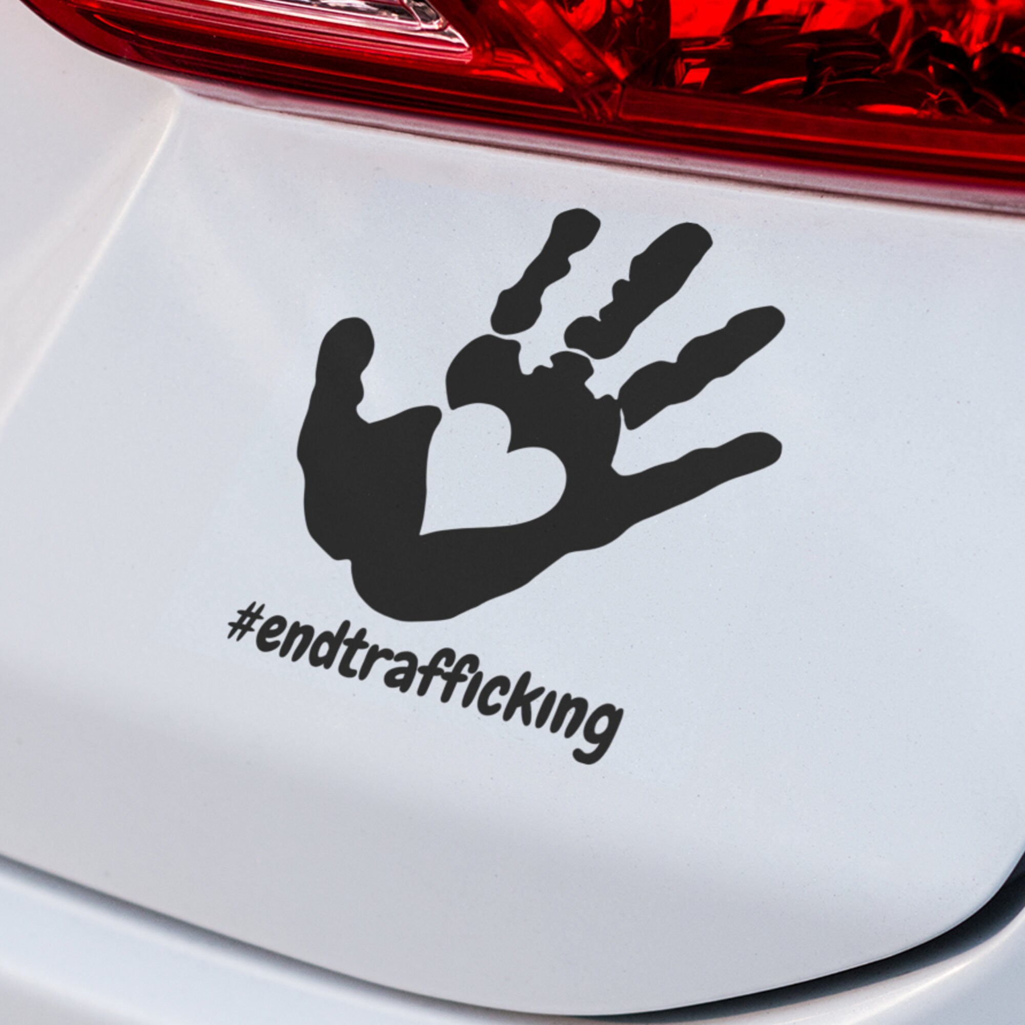 End Trafficking Decal VINYL DECAL End Human Trafficking - Etsy