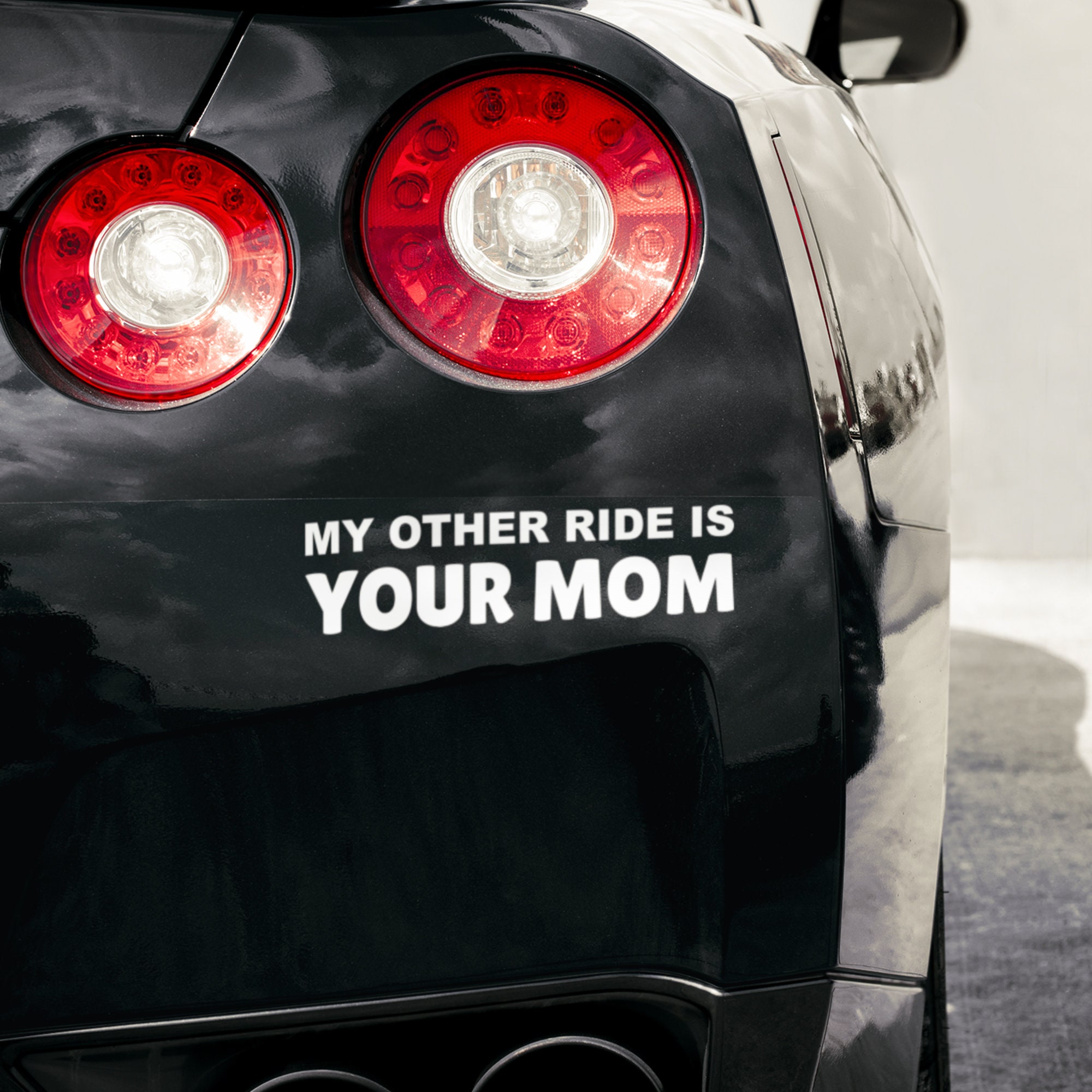 My Other Ride is Your Mom Decal VINYL DECAL Funny Decal Mom Decal Car ...