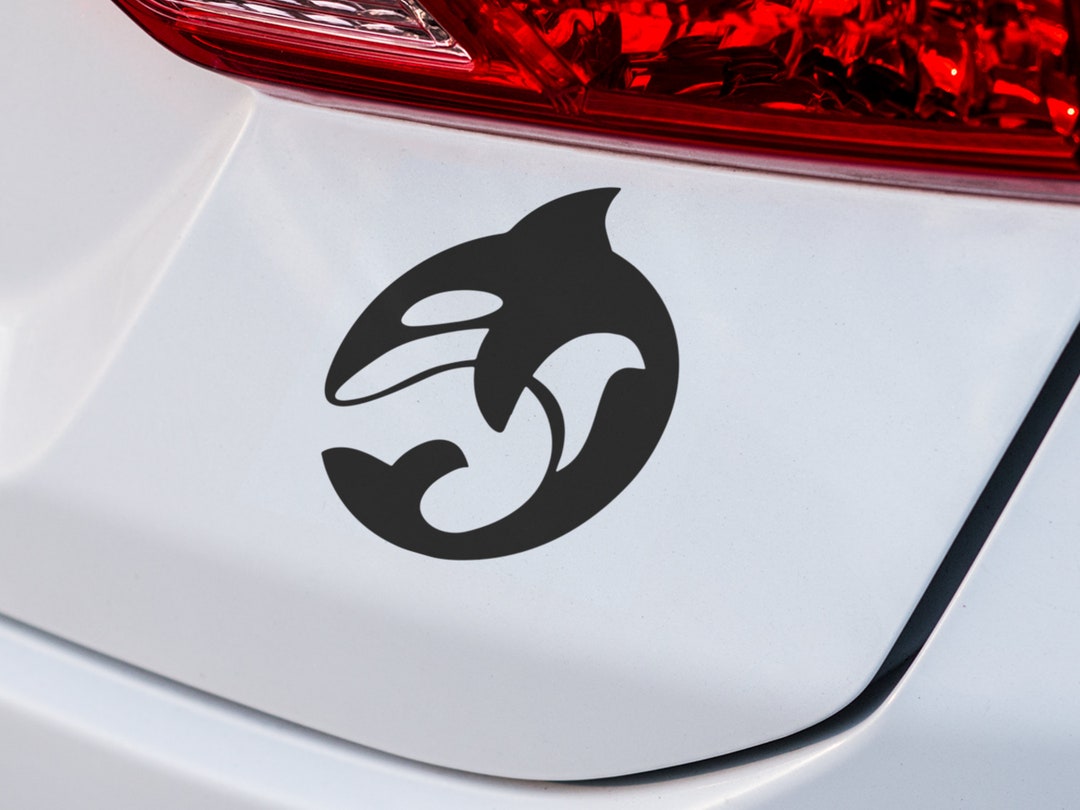 Whale Orca Decal | VINYL DECAL | Whale Decal | Orca Decal | Animal ...