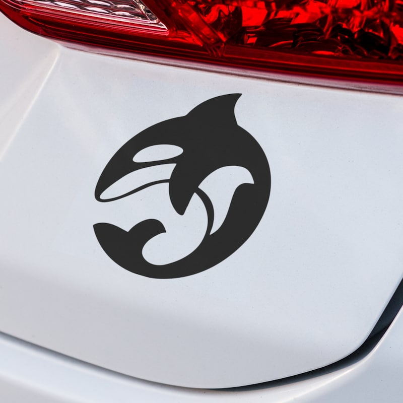 Orca Decal - Etsy