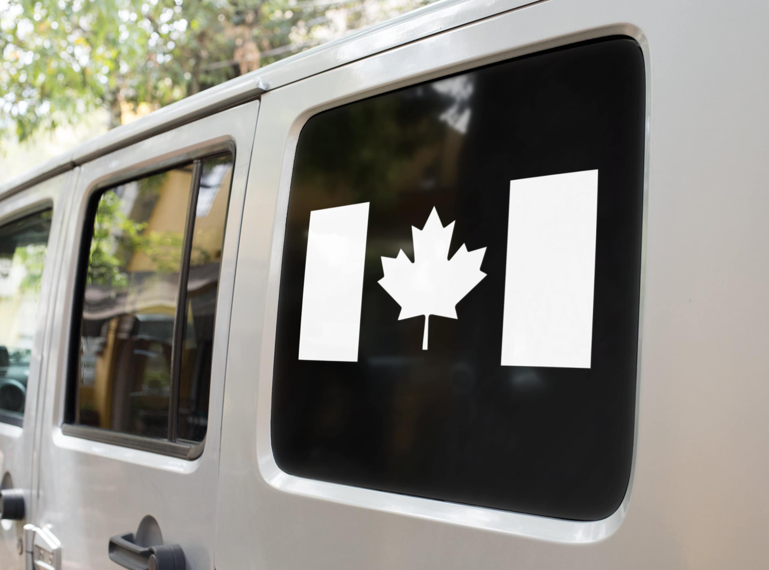 Canada Flag Decal VINYL DECAL Car Decal Canadian Flag - Etsy