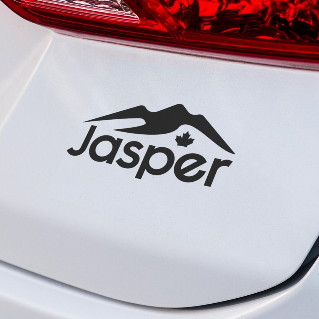 Jasper Mountains Decal VINYL DECAL Jasper Decal Jasper Mountains Decal ...