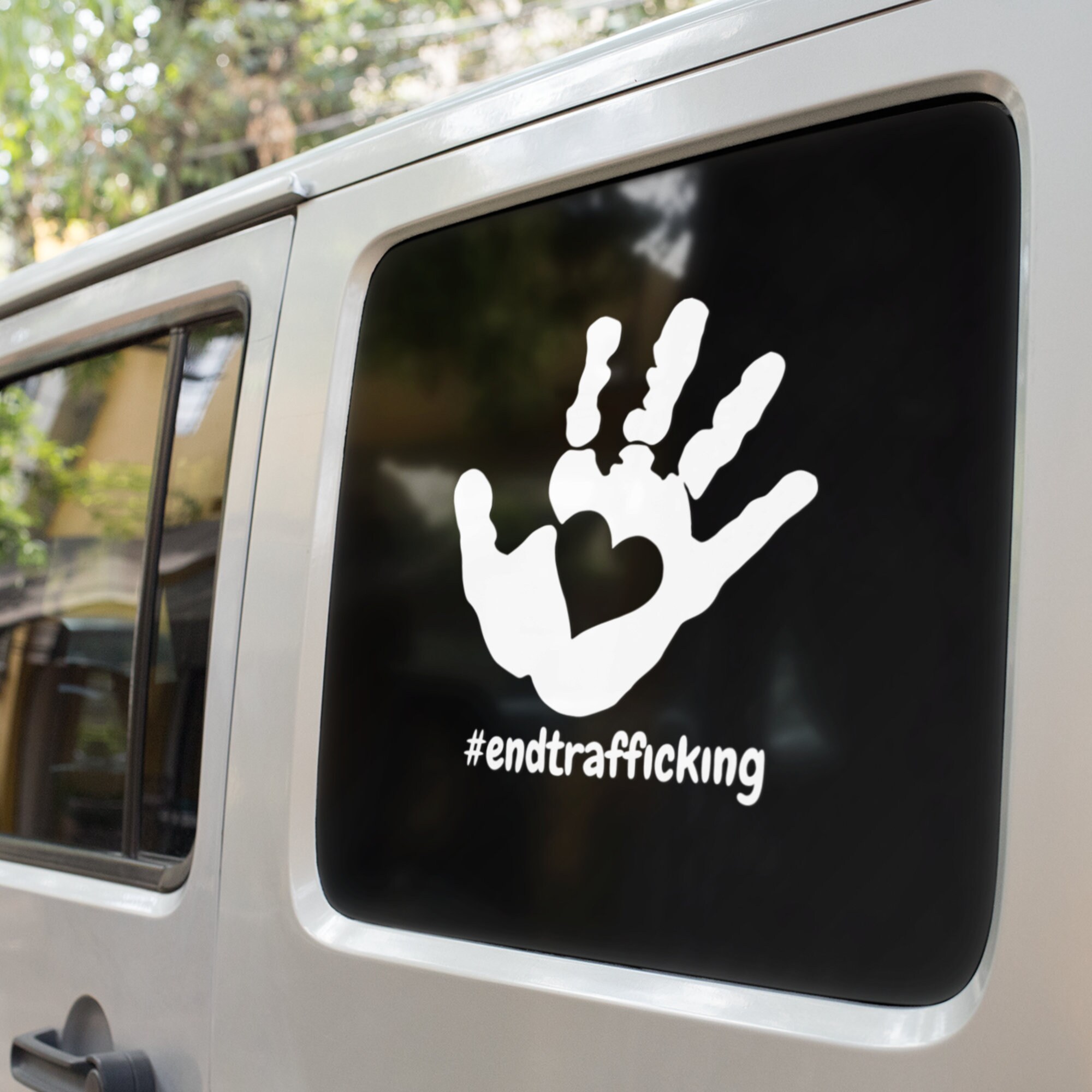 End Trafficking Decal VINYL DECAL End Human Trafficking - Etsy