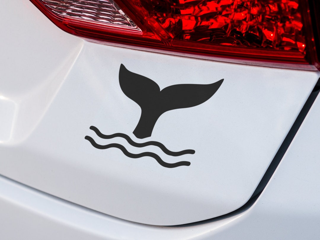 Whale Tail Decal | VINYL DECAL | Whale Decal | Orca Decal | Animal ...