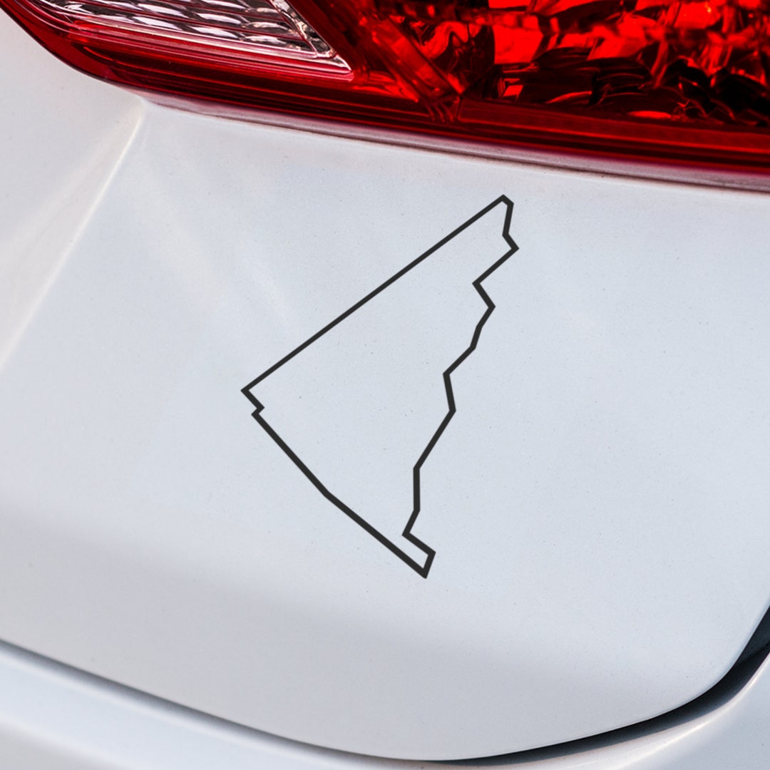 Yukon Territory (outline) Decal | VINYL Decal | Yukon Territory YT ...