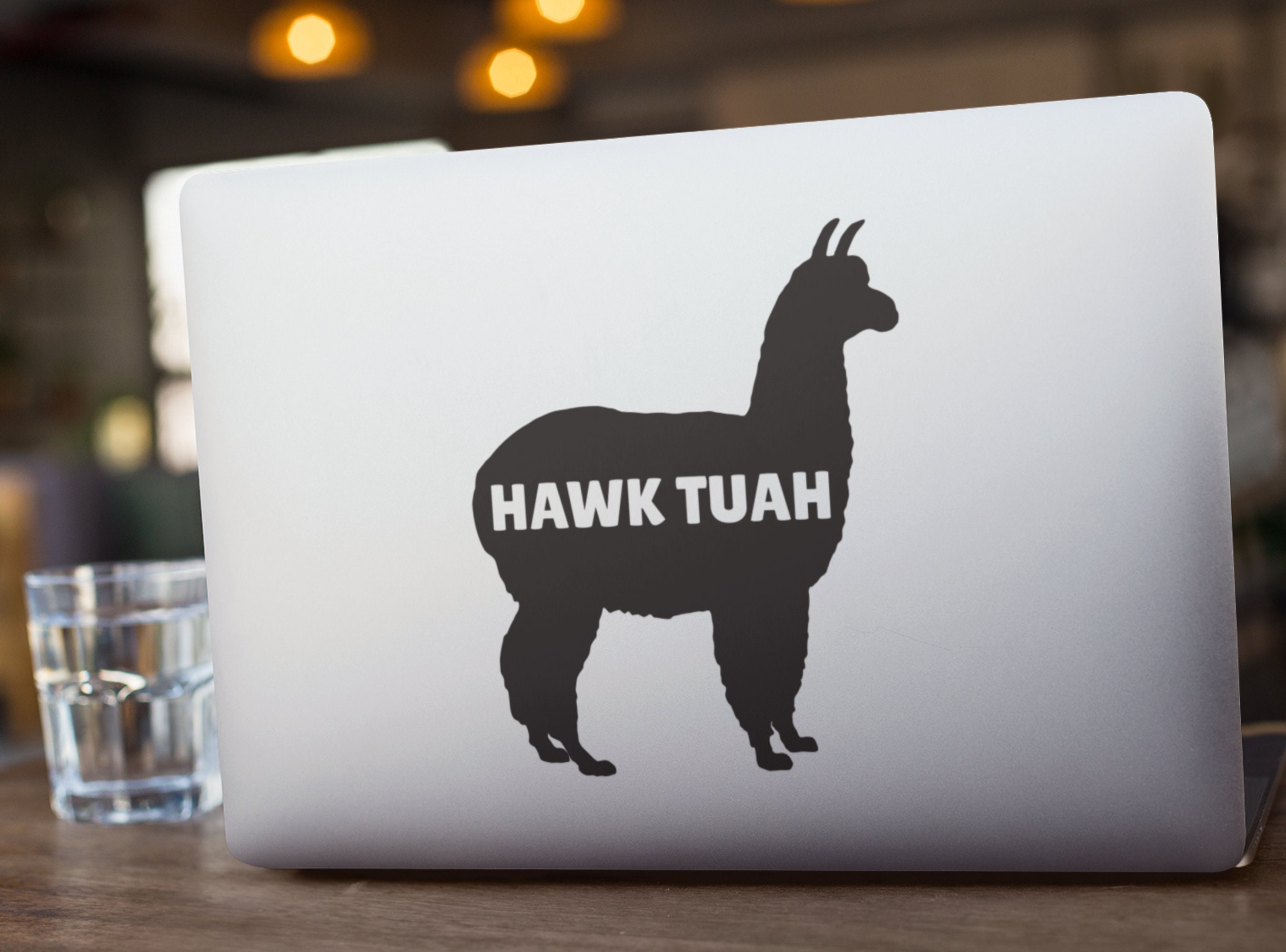 Hawk Tuah alpaca Decal VINYL DECAL Hawk Tuah Decal Funny Fun Decal Car ...