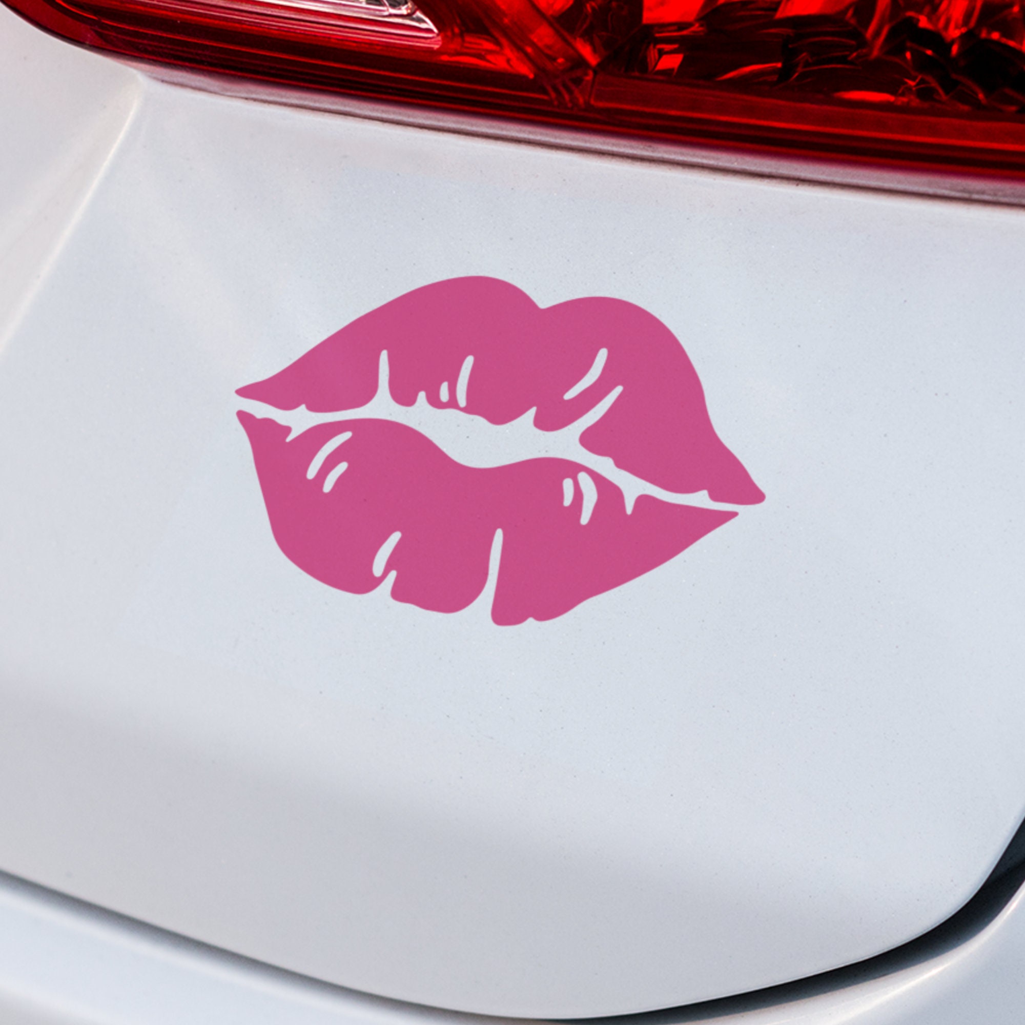 Kiss Lips Decal VINYL DECAL Kiss Decal Lips Decal Car - Etsy