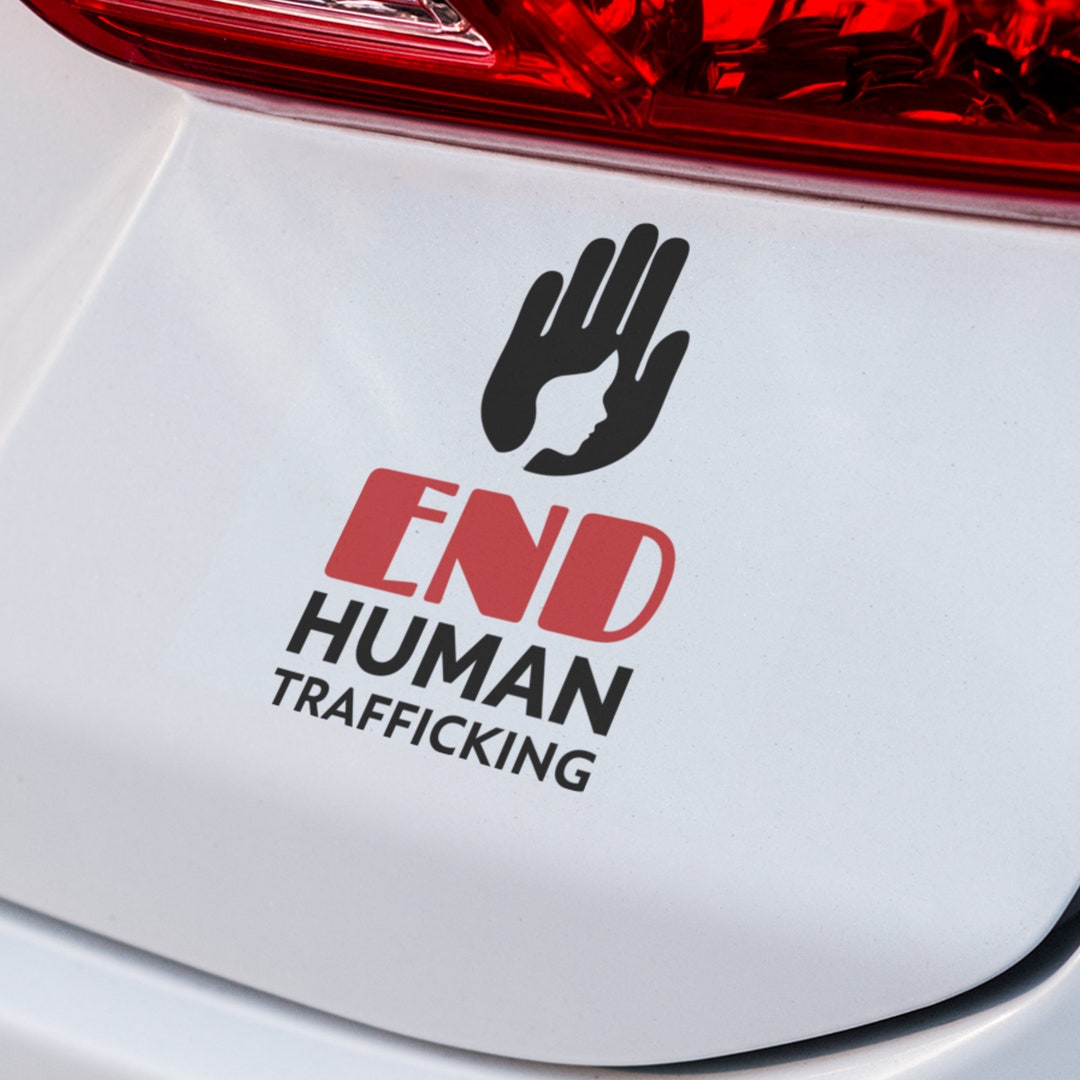 End Human Trafficking Sticker | VINYL DECAL | End Human Trafficking ...
