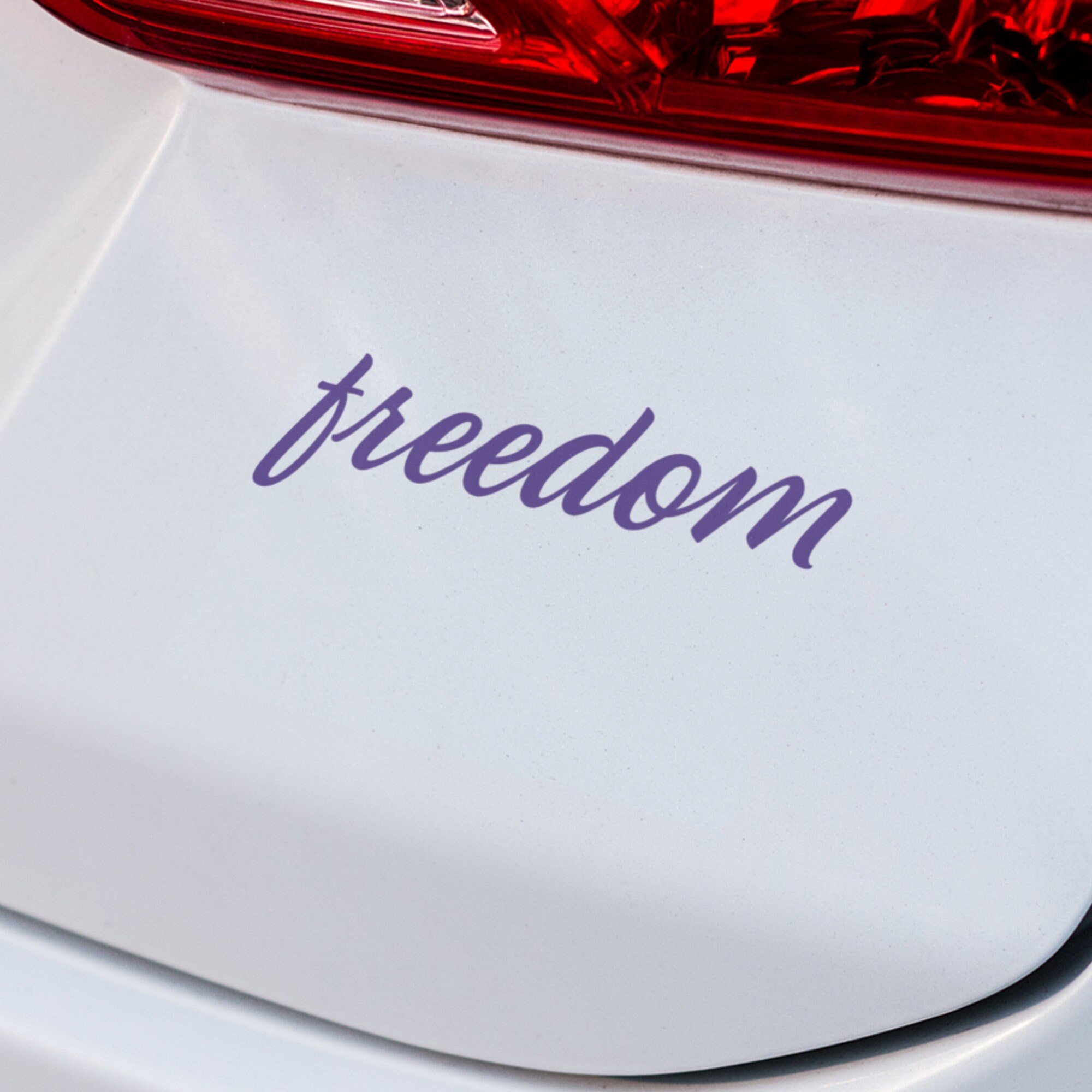 Freedom script Decal VINYL DECAL Freedom Decal Script - Etsy