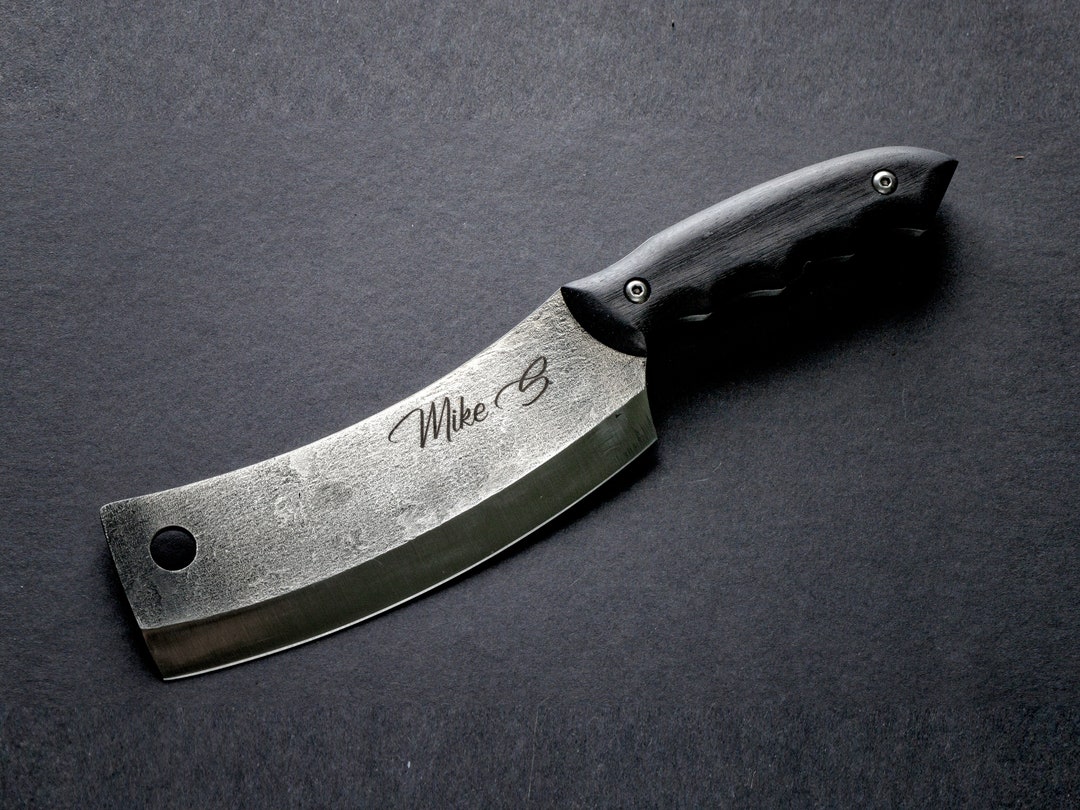 Custom Engraved Chef Knife Personalized Multi-use Kitchen & BBQ Knife ...